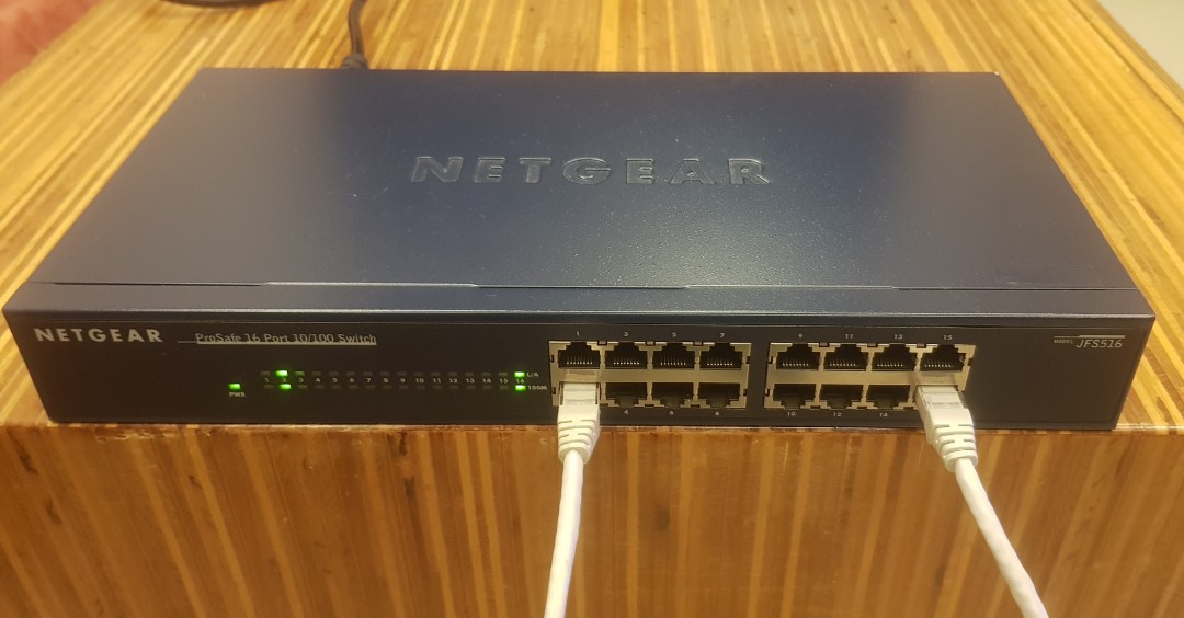 #SayaJual NETGEAR ProSafe 16 Port 10/100 Switch JFS516, Computers ...