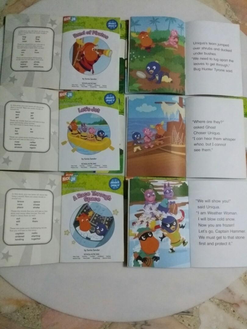 Nick Jr - The Backyardigans Phonics Reading Program, Hobbies & Toys ...