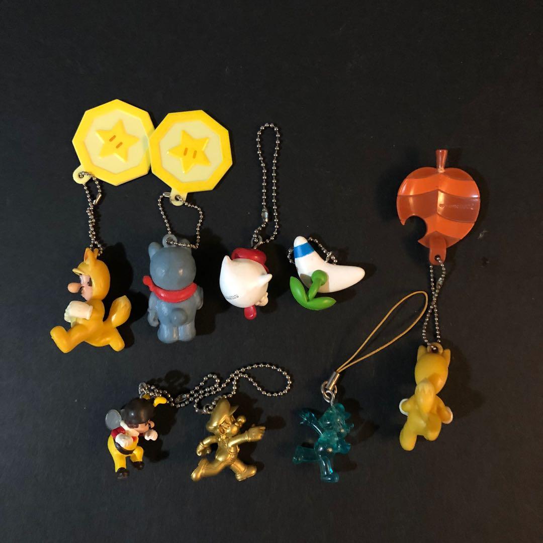 Nintendo Super Mario Keychain Figure Set, Hobbies & Toys, Toys & Games ...
