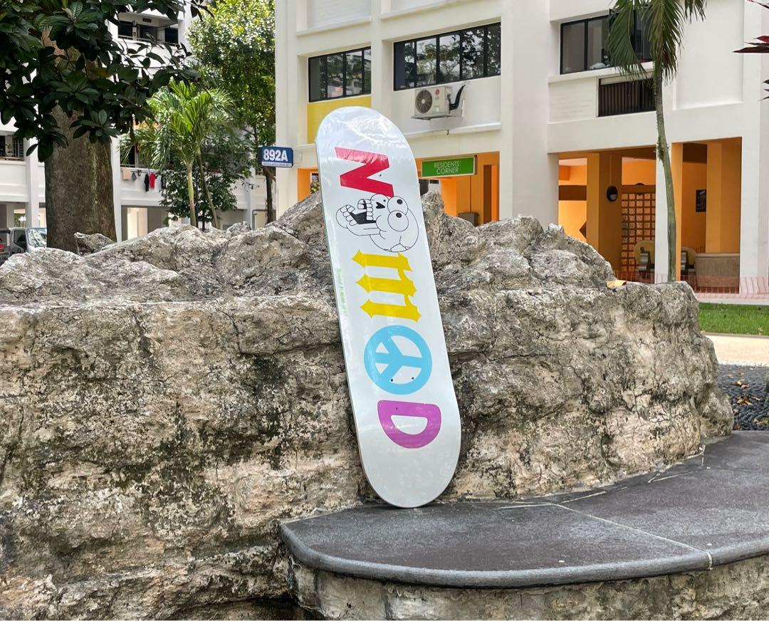 Nomad “Doomsday” 8.0” Skateboard Deck, Sports Equipment, Sports & Games ...