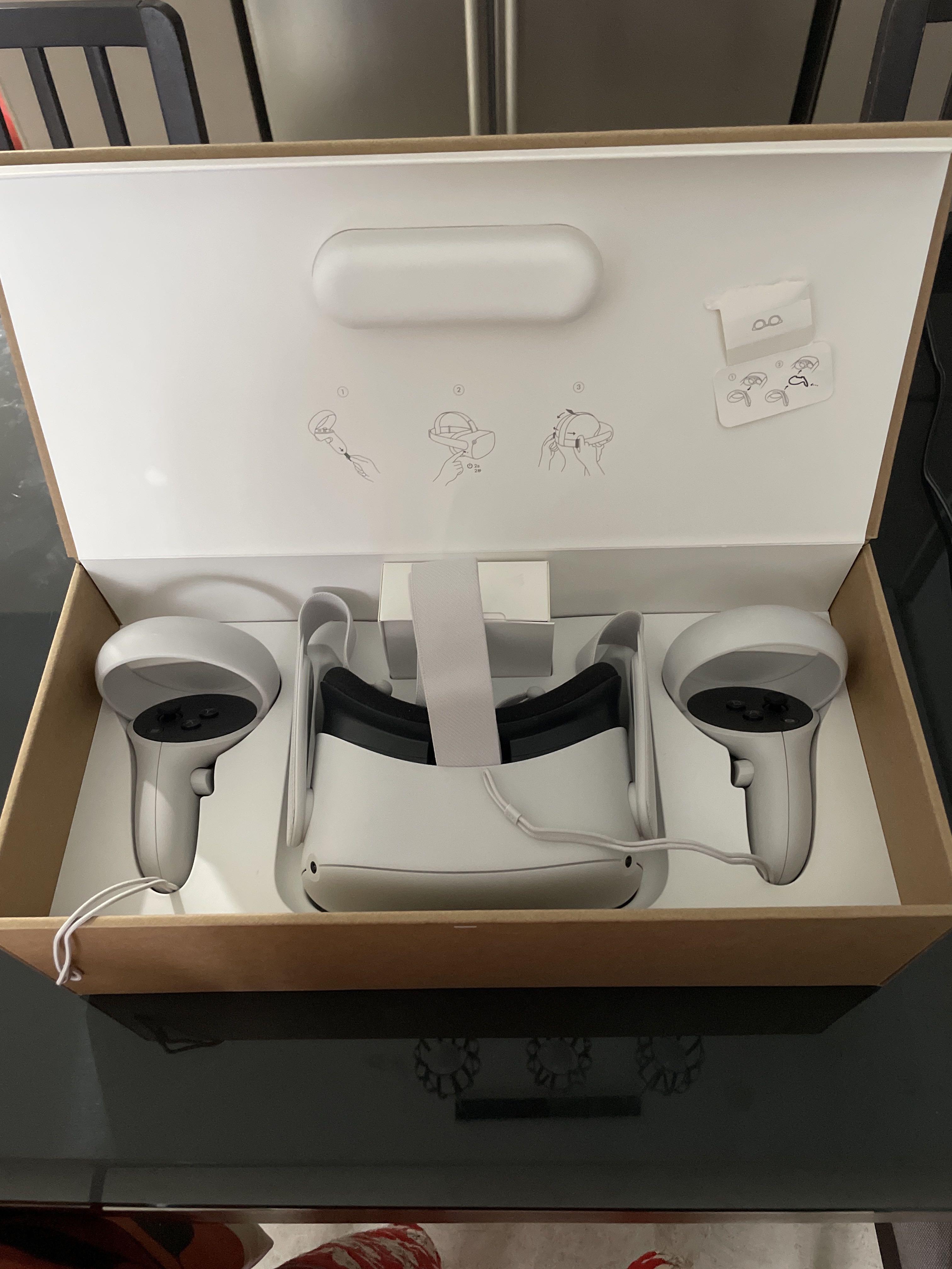 Oculus Quest 2 (brand new), Video Gaming, Gaming Accessories, Virtual ...