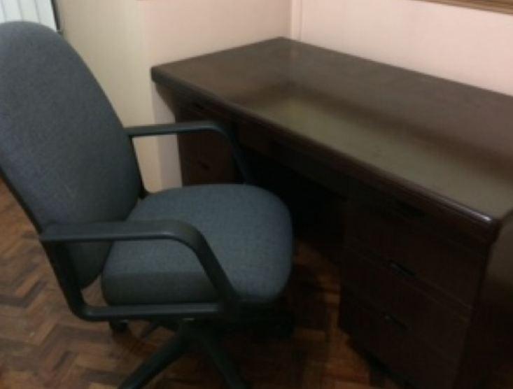 President / Executive / Big Boss OFFICE TABLE SOLID WOOD HEAVY weight ...