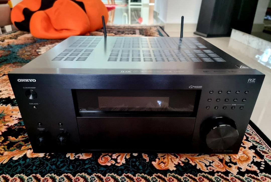 Onkyo TX-RZ830 9.2CH Dolby Atmos/DTS-X AV Receiver, Audio, Soundbars ...