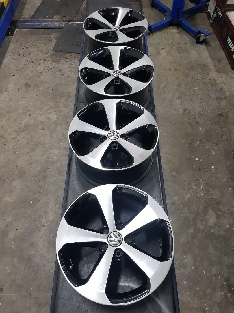 Original Volkswagen Scirocco 18 Inch Rims, Car Accessories, Tyres ...