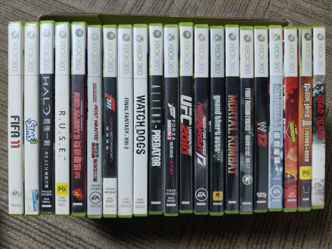 Original Xbox 360 games, Video Gaming, Video Games, Xbox on Carousell