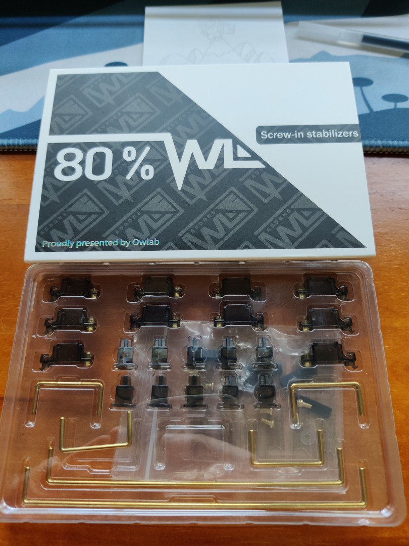Owlab stabilizers owlab stabs durock v2 cherry gateron equalz everglide ...