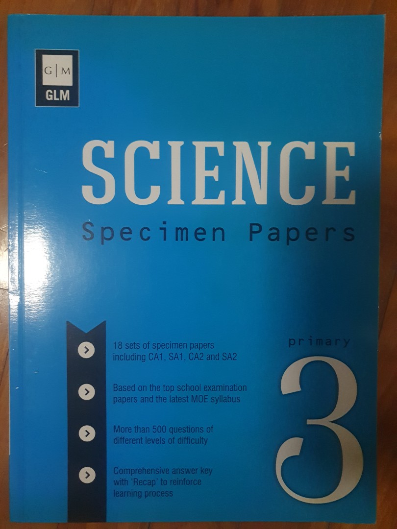 P3 science specimen paper, Hobbies & Toys, Books & Magazines ...