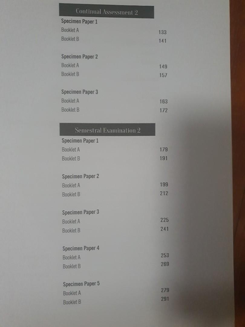 P3 science specimen paper, Hobbies & Toys, Books & Magazines ...