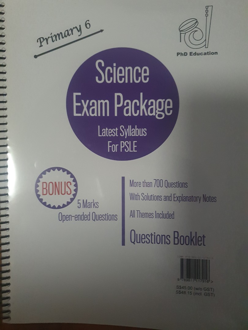 P6 science (PSLE format), Hobbies & Toys, Books & Magazines, Assessment ...