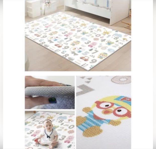 PARKLON PE Pororo Number Play Mat, Babies & Kids, Infant Playtime on ...