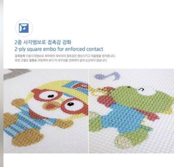 PARKLON PE Pororo Number Play Mat, Babies & Kids, Infant Playtime on ...