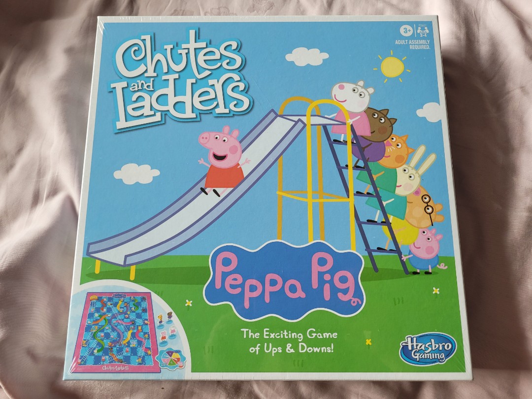 Peppa Pig - Chutes & Ladders, Hobbies & Toys, Toys & Games on Carousell