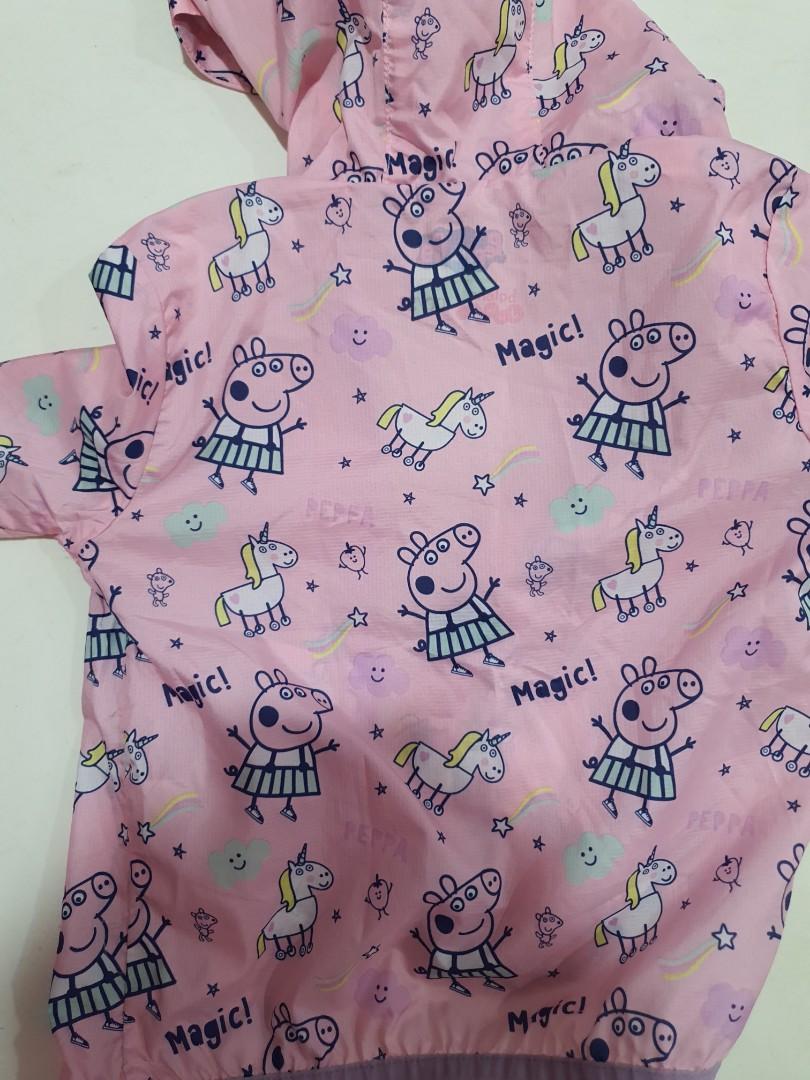 Peppa pig raincoat, Babies & Kids, Babies & Kids Fashion on Carousell