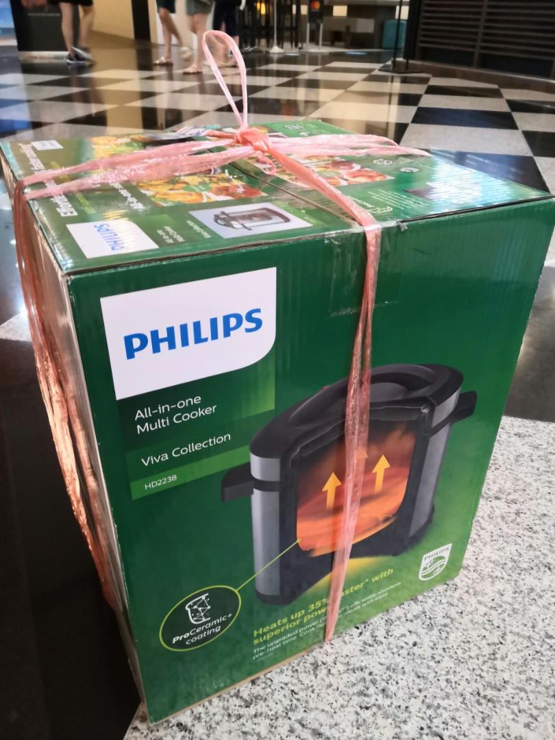 Philip All-In-One Multi cooker HD2238, TV & Home Appliances, Kitchen ...