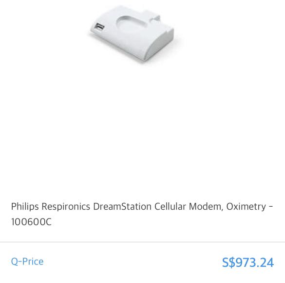Philips Dreamstation Wifi Modem, Health & Nutrition, Medical Supplies ...