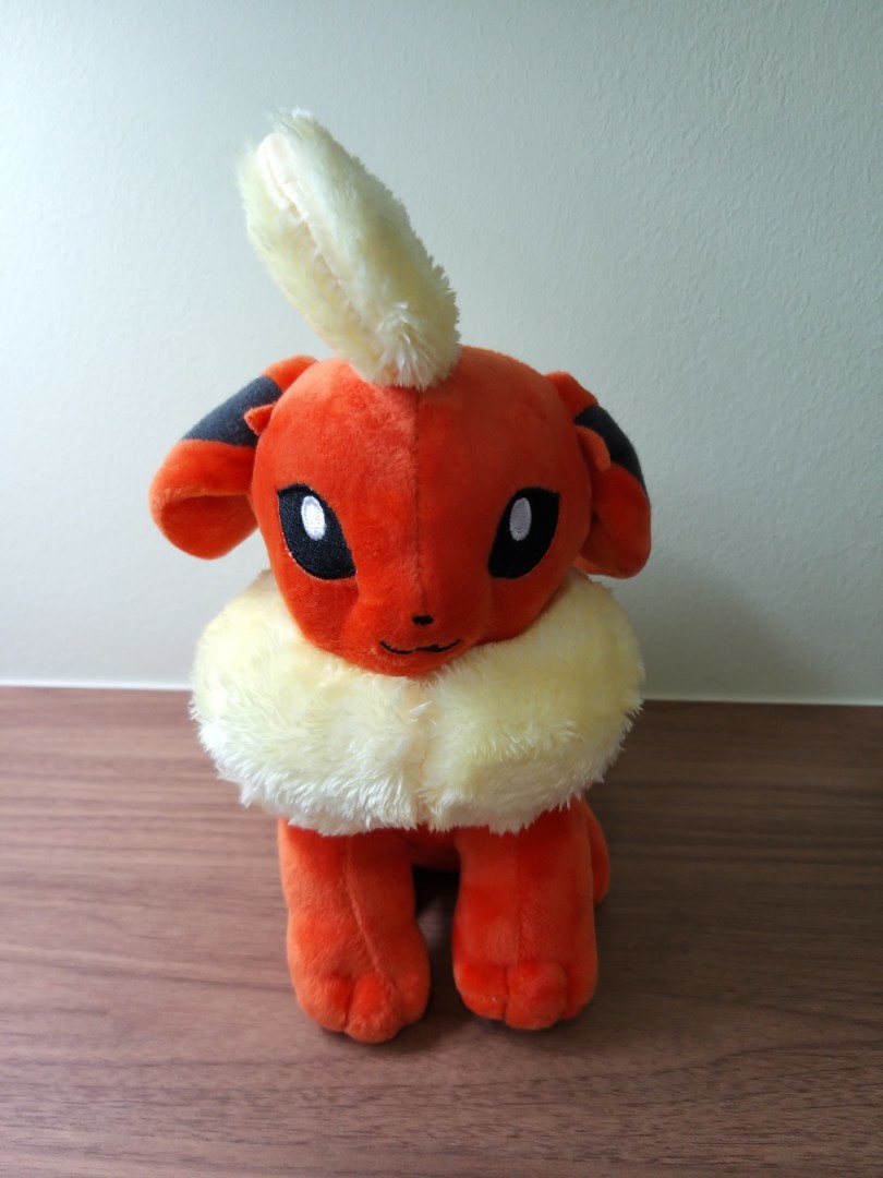 Pokemon Flareon Plush, Hobbies & Toys, Toys & Games on Carousell