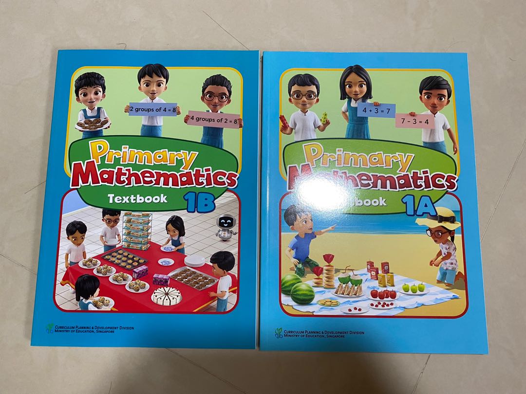 Primary mathematics 1A/ 1B textbooks, Hobbies & Toys, Books & Magazines ...