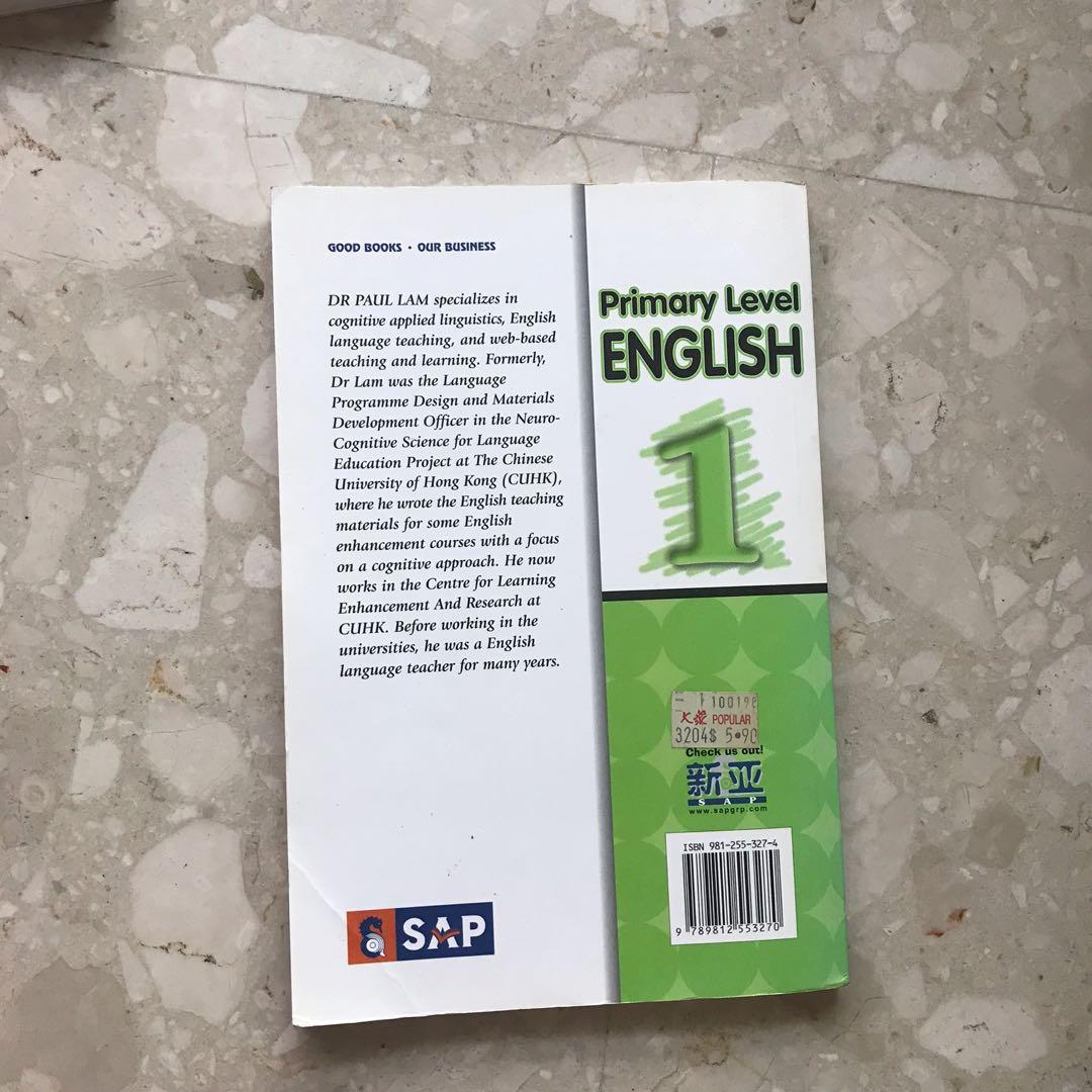 Primary one English, Hobbies & Toys, Books & Magazines, Children's ...
