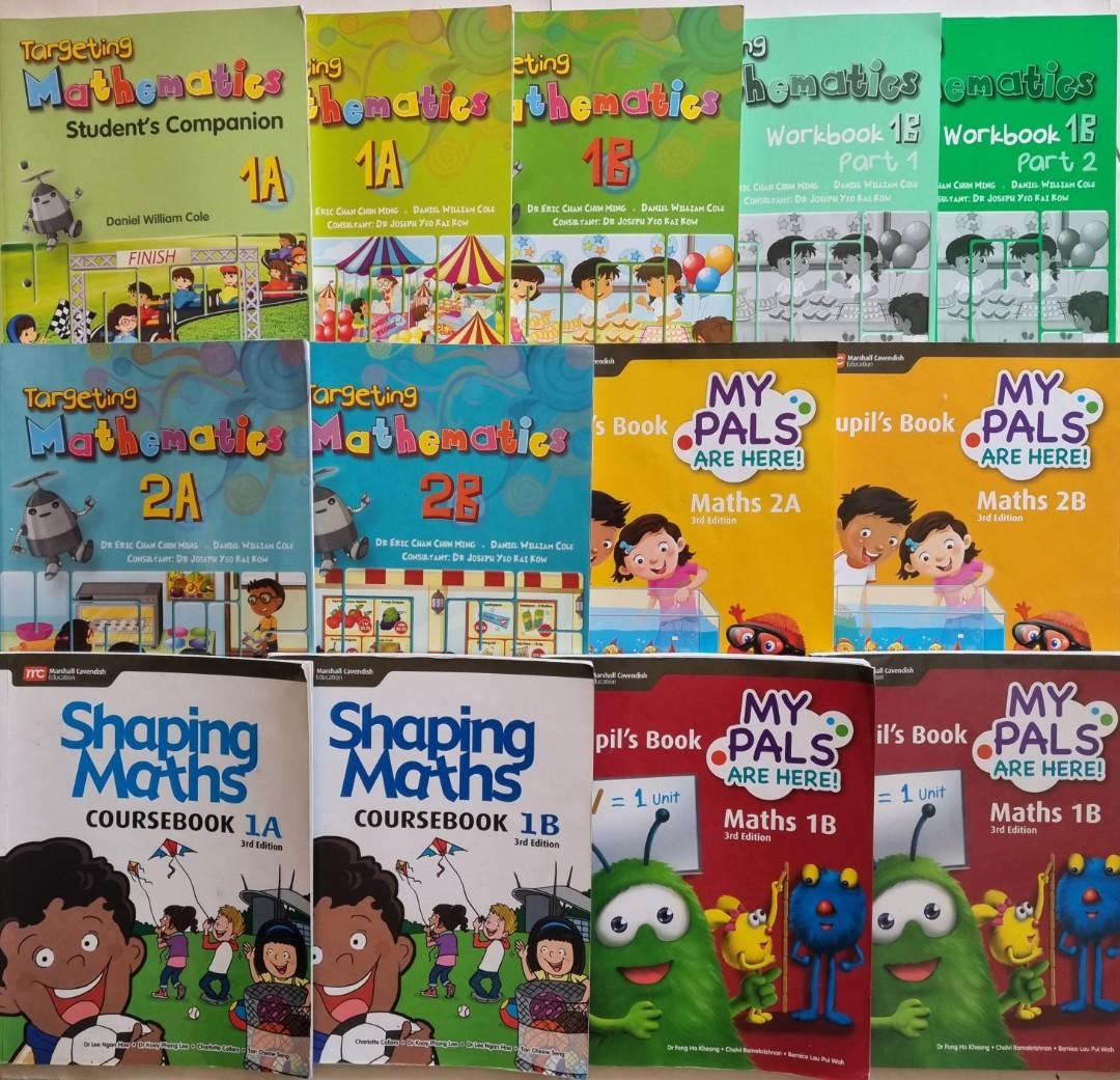 Primary P1 P2 Math, Targeting Math 1A 1B 2A 2B, My Pals are here math ...