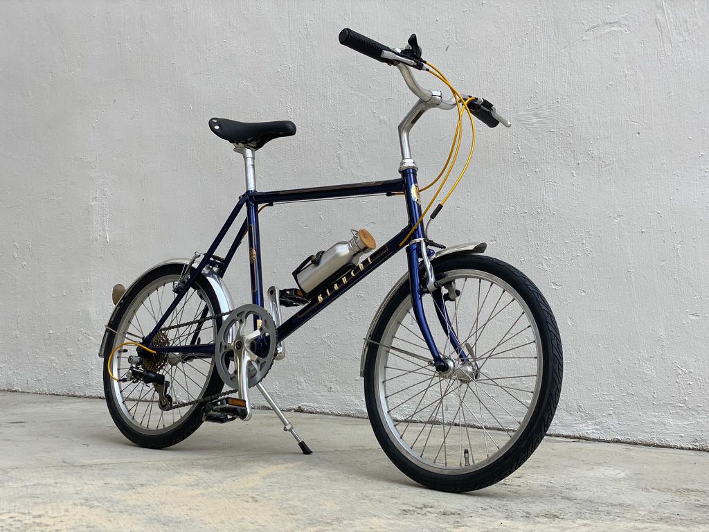 Bianchi Mini Velo Merlo Lepre Rare Vintage Classic Retro Casual Hybrid ...