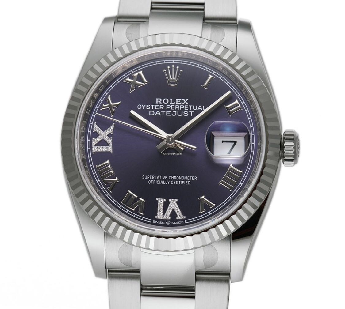 Rolex Model 126234 Datejust 36mm, Luxury, Watches on Carousell