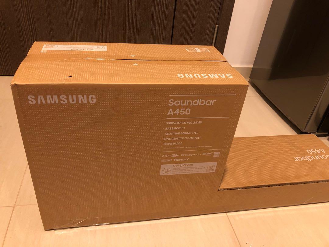 Samsung HW-A450 2.1ch Soundbar (2021), Audio, Soundbars, Speakers ...