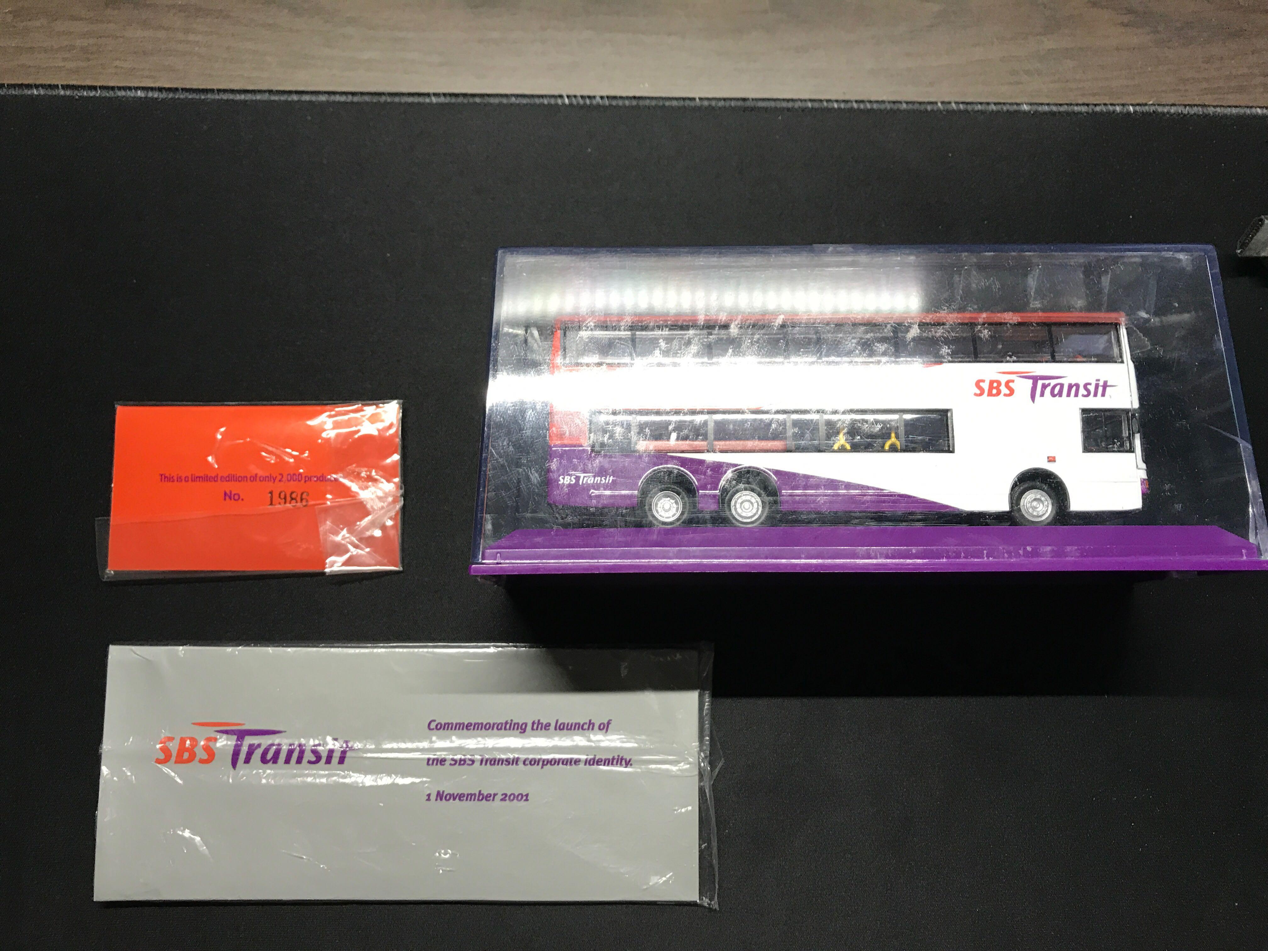 SBS Transit Bus Model Singapore Alexander Royale Volvo Olympian CMN-SBS ...