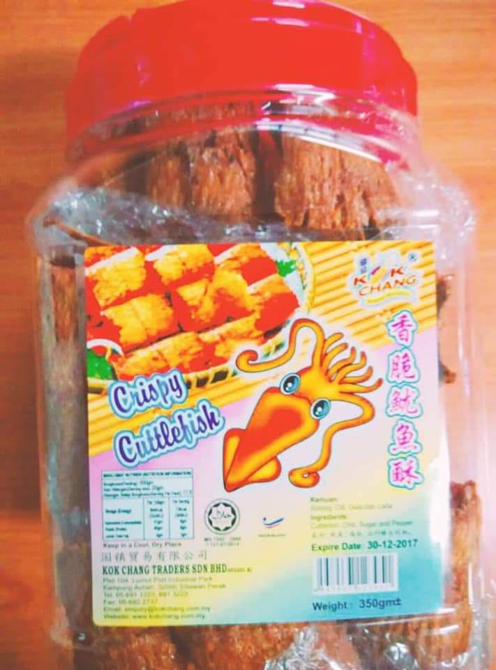 CNY Crispy Cuttlefish, Food & Drinks, Local Eats on Carousell