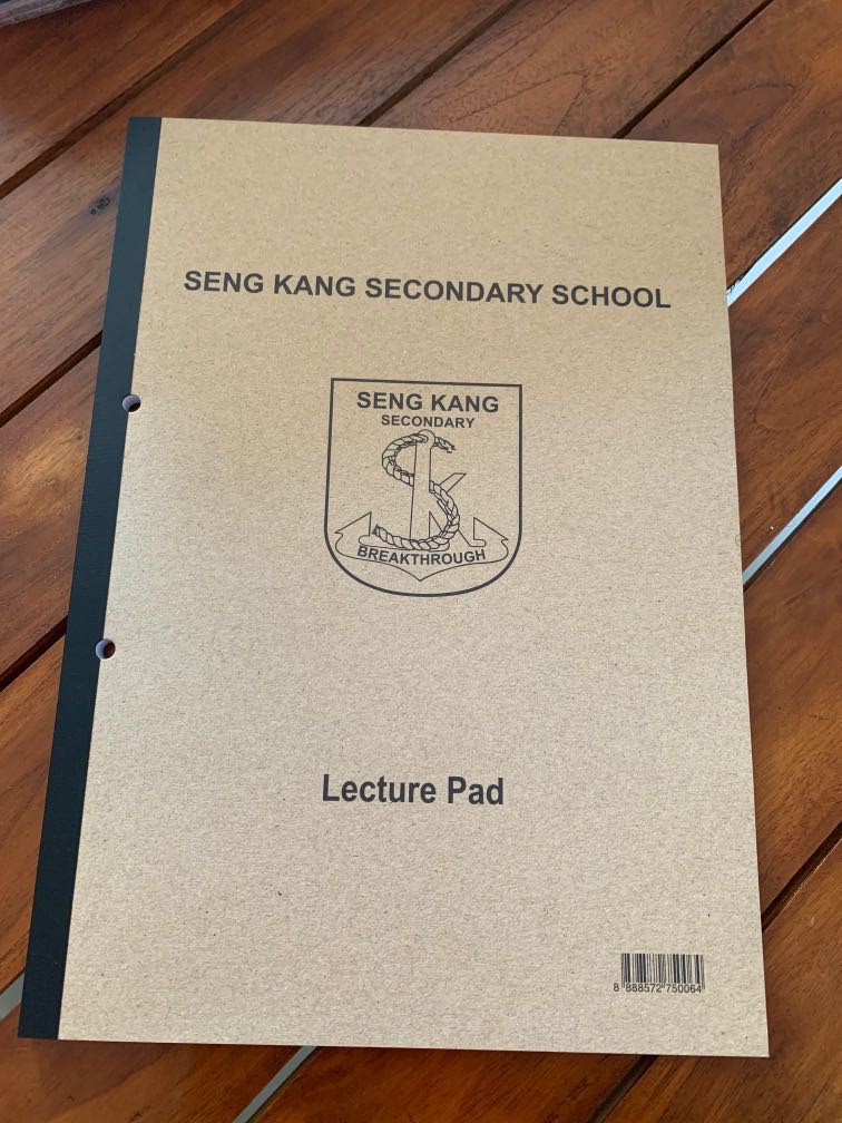 SengKang Secondary school Lecture Pad, Hobbies & Toys, Books ...