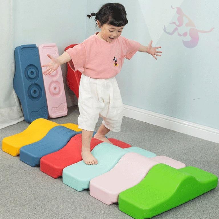 Sensory Integration Balance Board Child Rocking Seesaw Kid Balancing ...