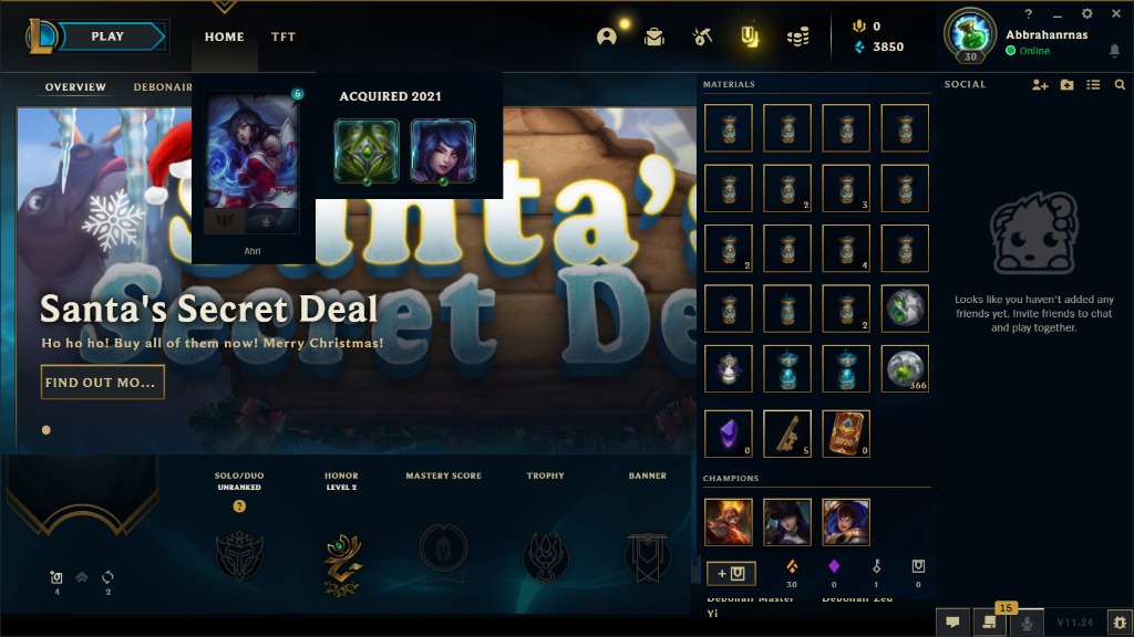 [SG/MY/ID] League of Legends Level 30 Fresh Account Garena Capsules ...