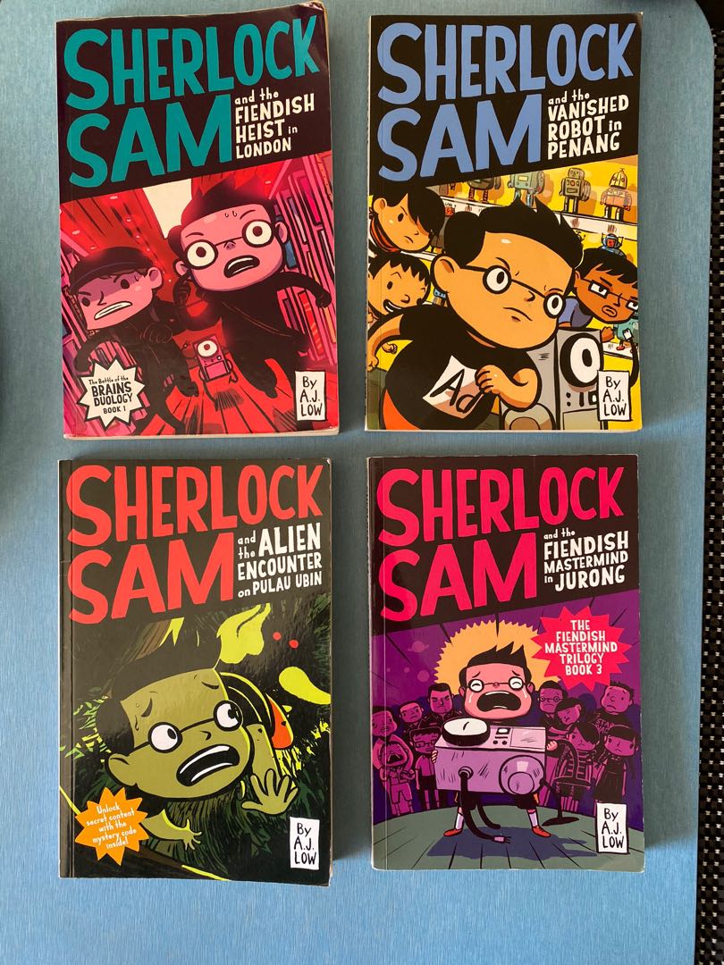 Sherlock Sam books, Hobbies & Toys, Books & Magazines, Fiction & Non ...