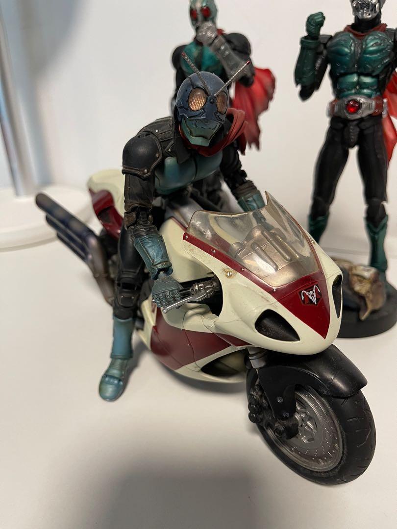 SIC Kamen Rider 1 & 2 Bike Bandai, Hobbies & Toys, Toys & Games on Carousell