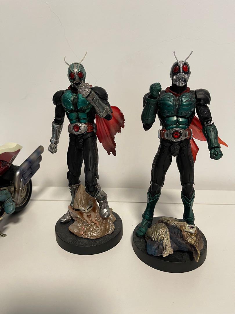 SIC Kamen Rider 1 & 2 Bike Bandai, Hobbies & Toys, Toys & Games on Carousell