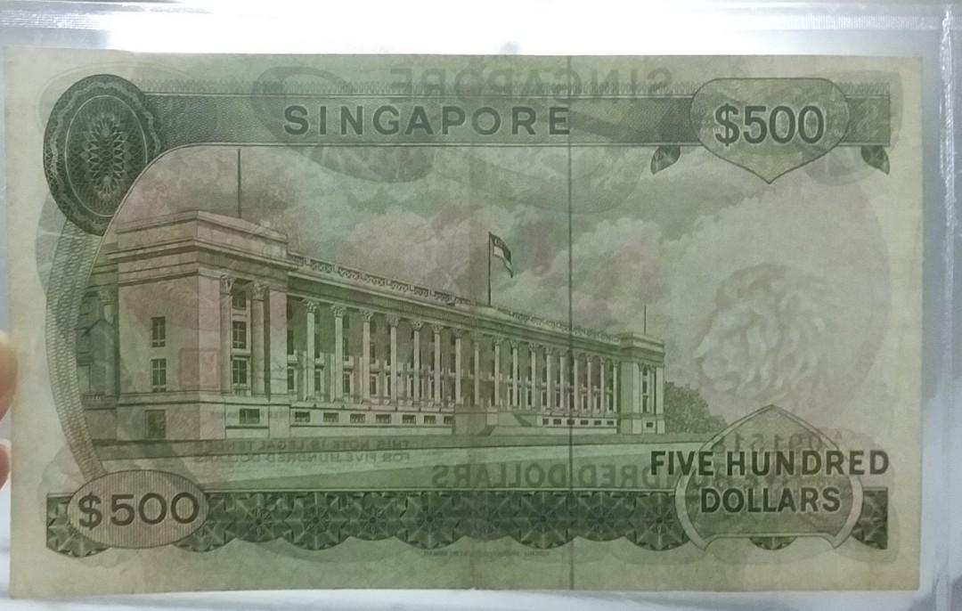 Singapore 500 dollars orchid series, Hobbies & Toys, Memorabilia ...