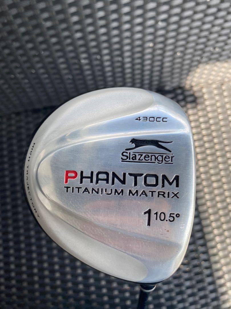 Slazenger Phantom Titanium Matrix Driver, Sports Equipment, Sports ...