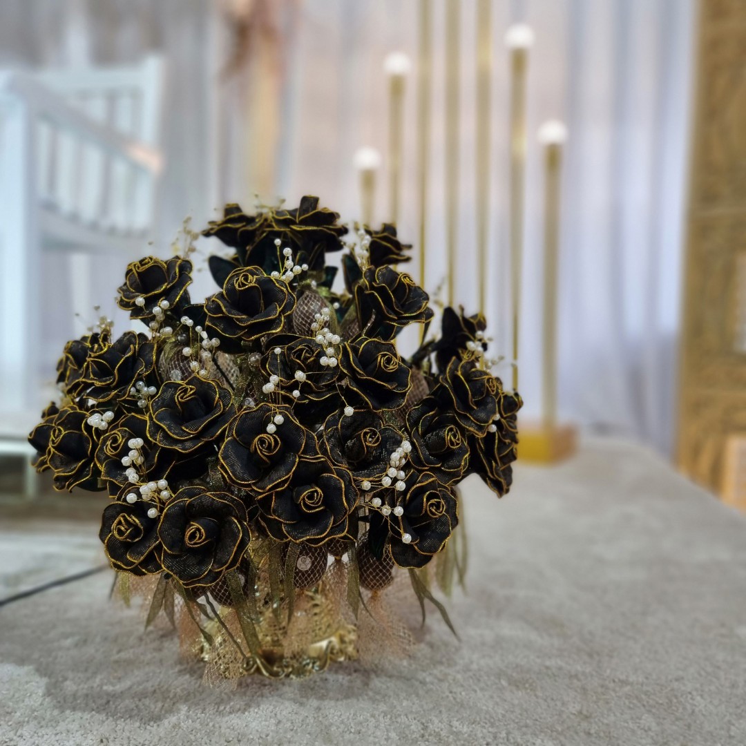 Bunga Pahar / Bunga Telur Songket, Hobbies & Toys, Stationery & Craft ...