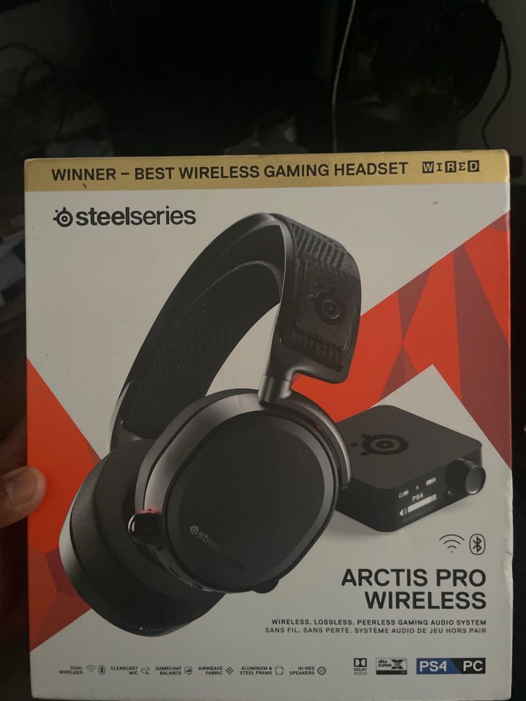 Steelseries Arctic pro wireless Gaming Headset, Audio, Headphones ...