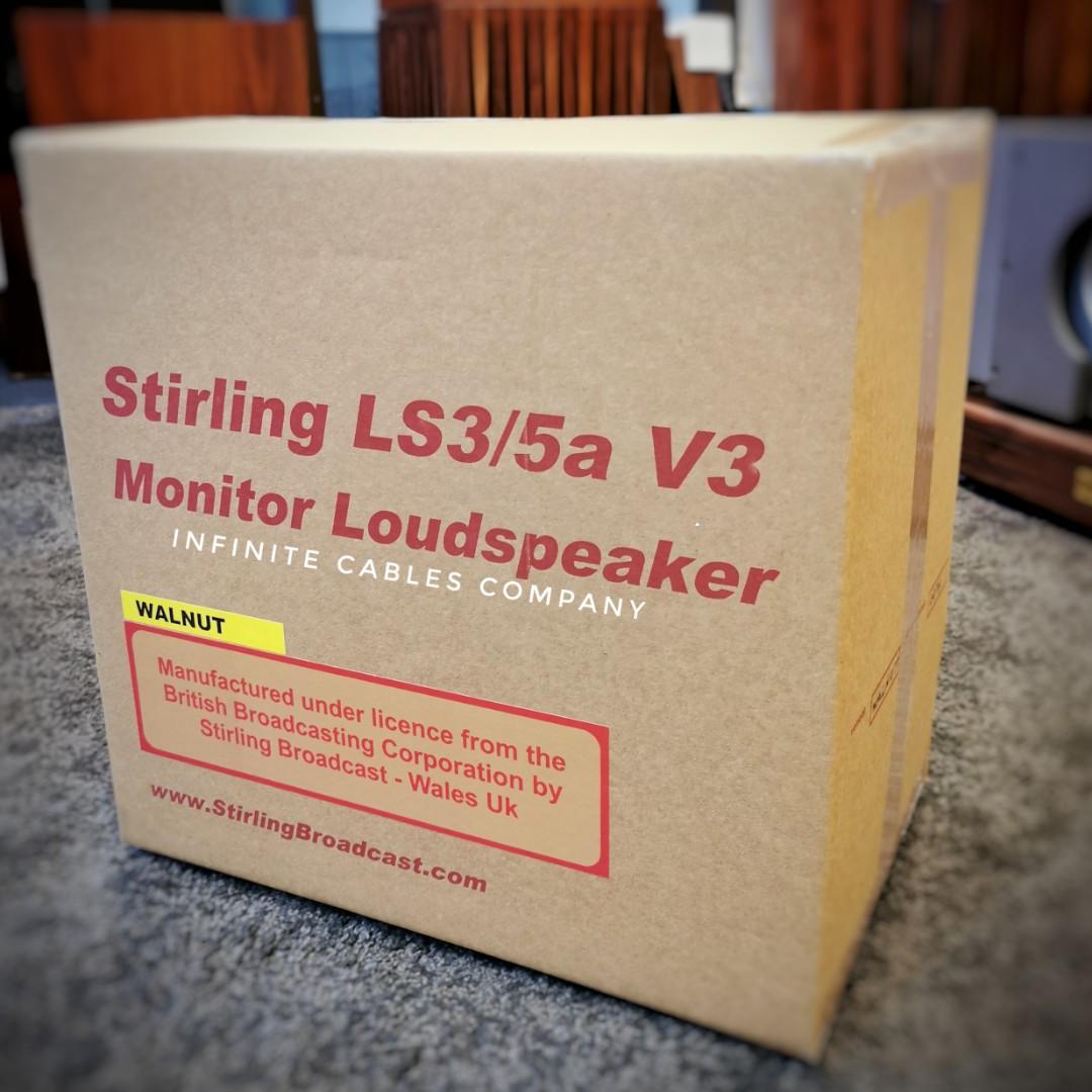 STIRLING LS3/5A UK - BBC MONITOR LOUDSPEAKER LS35A STIRLING V2 STIRLING V3, Audio, Soundbars ...
