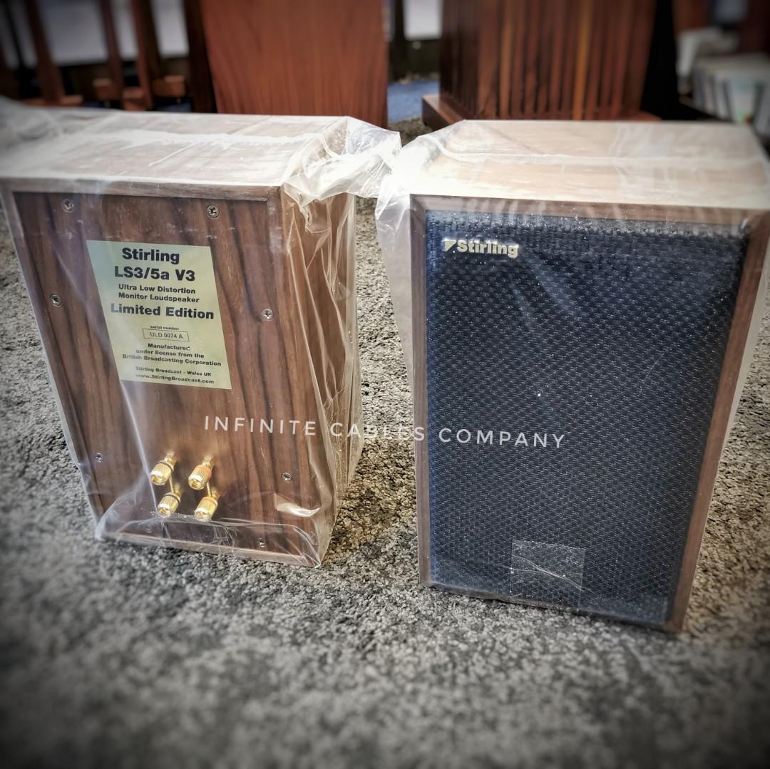 STIRLING LS3/5A UK - BBC MONITOR LOUDSPEAKER LS35A STIRLING V2 STIRLING V3, Audio, Soundbars ...