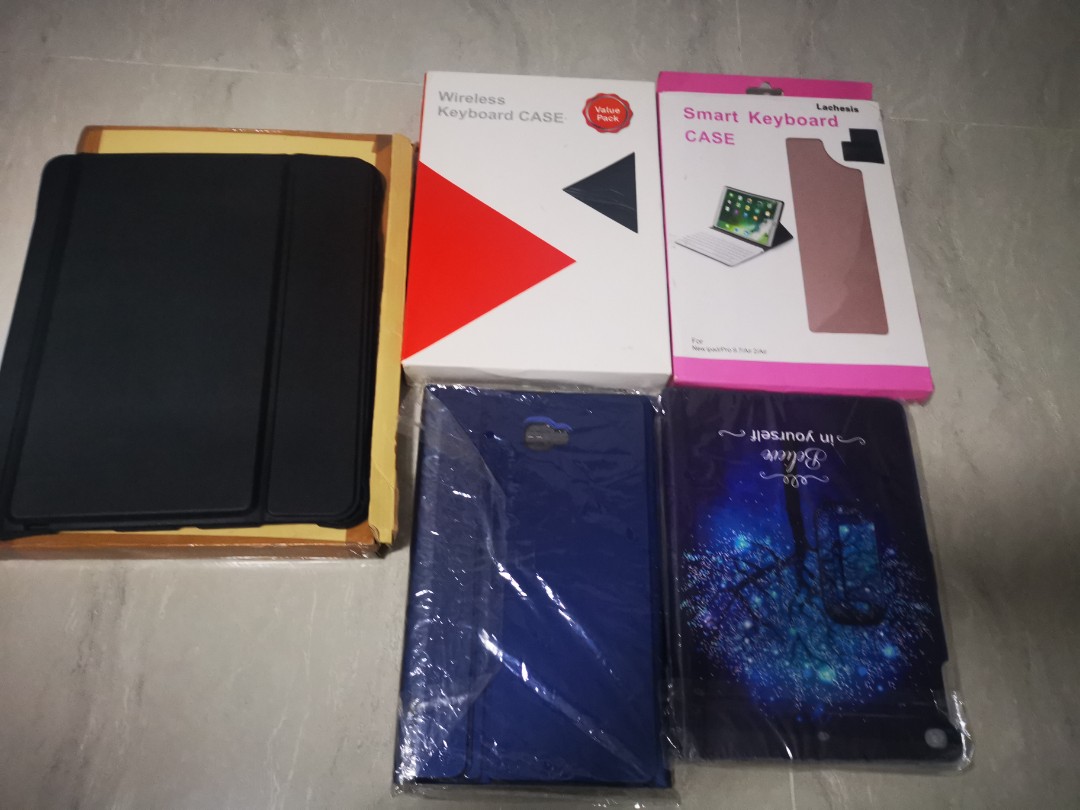 Tablet casing with Bluetooth keyboard, Mobile Phones & Gadgets, Mobile ...