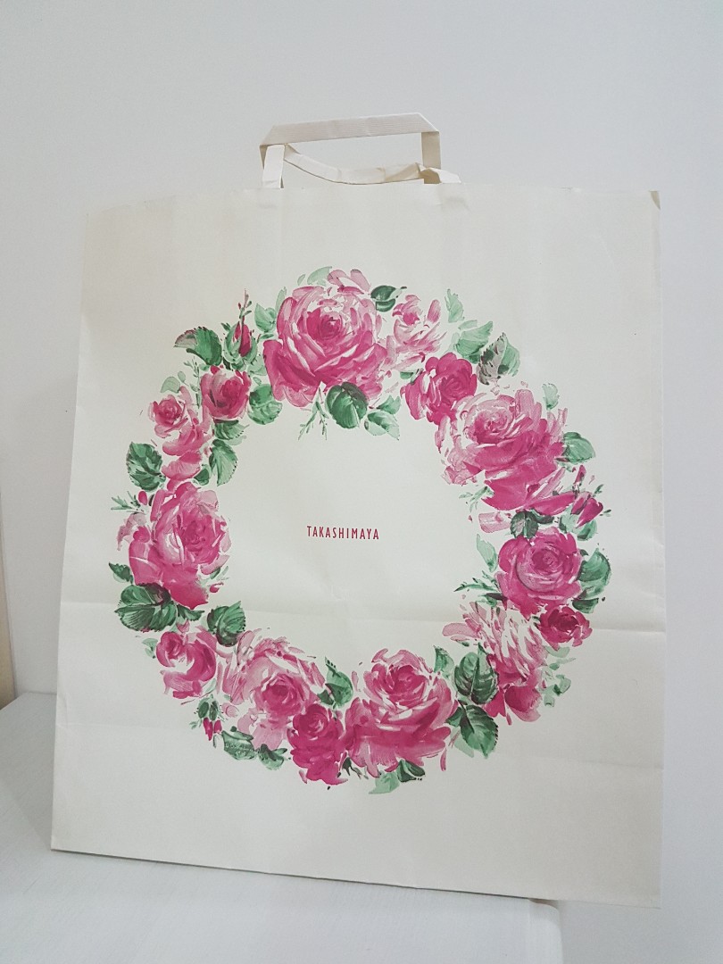 TAKASHIMAYA Paper Bag, Hobbies & Toys, Stationery & Craft, Handmade ...