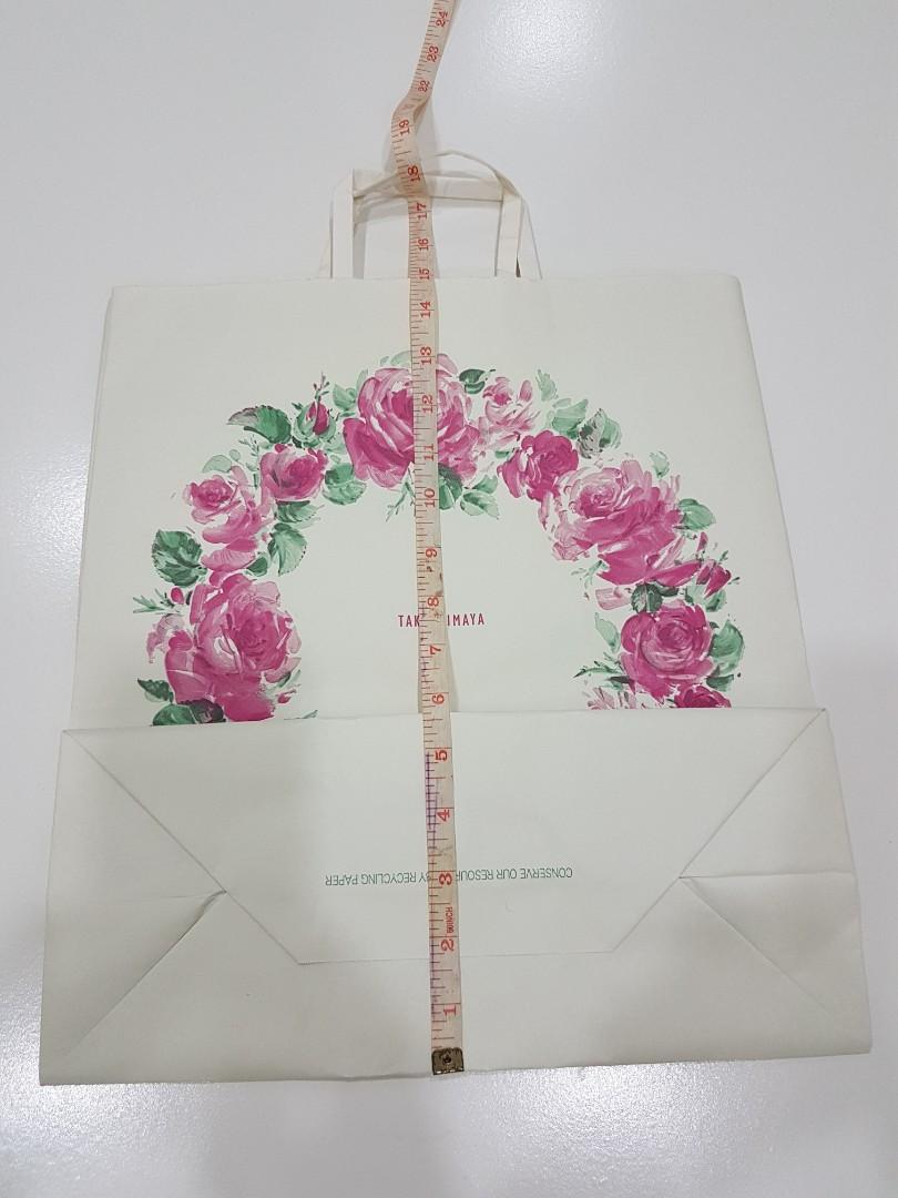 TAKASHIMAYA Paper Bag, Hobbies & Toys, Stationery & Craft, Handmade ...