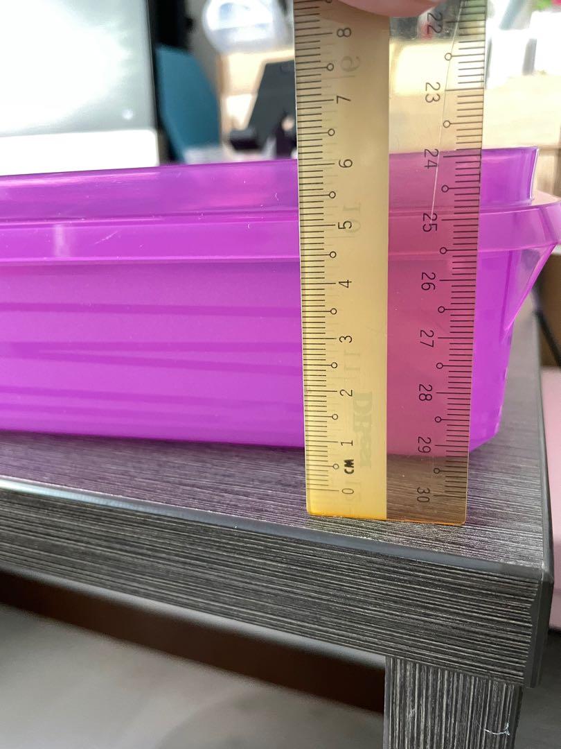 tupperware rectangle container, Furniture & Home Living, Home ...
