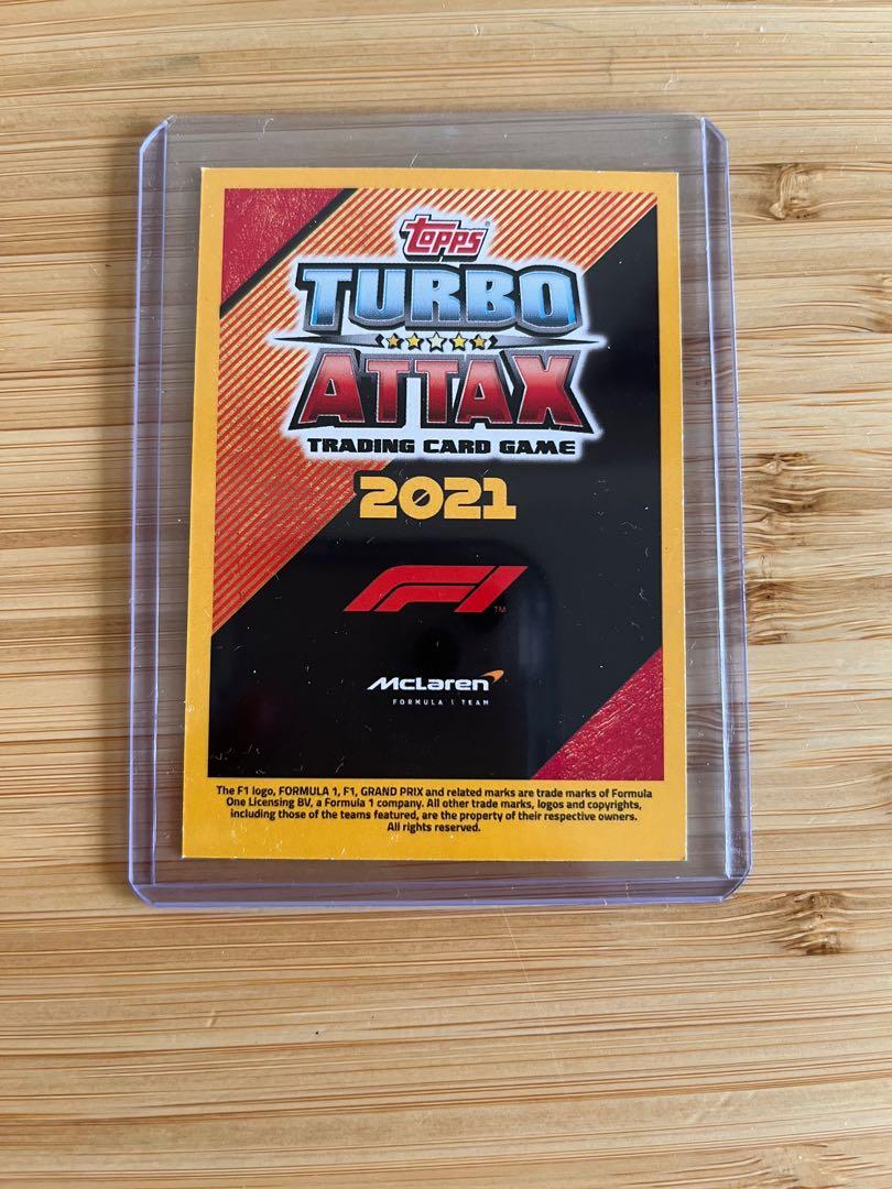 Turbo Attack Formula 1 Lando Norris special card , Hobbies & Toys, Toys ...