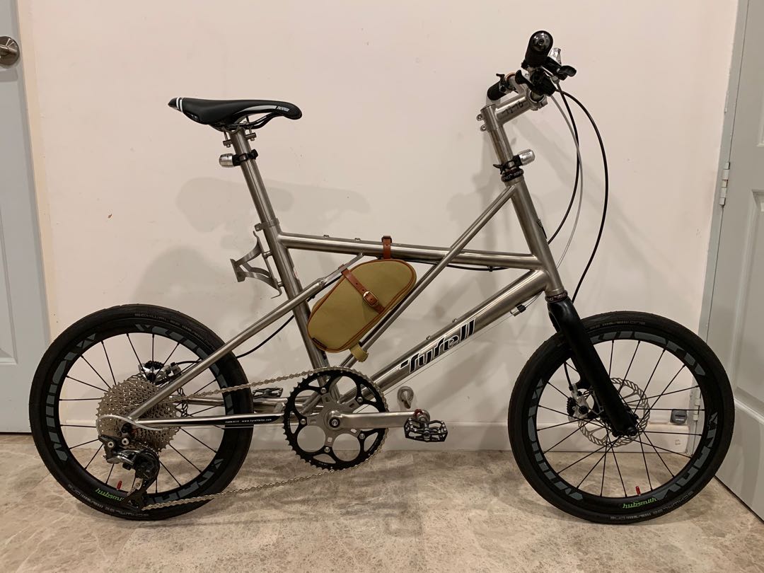 Tyrell PKZ Titanium 406 20” Minivelo - Shimano XTR XT 11-speed disc ...