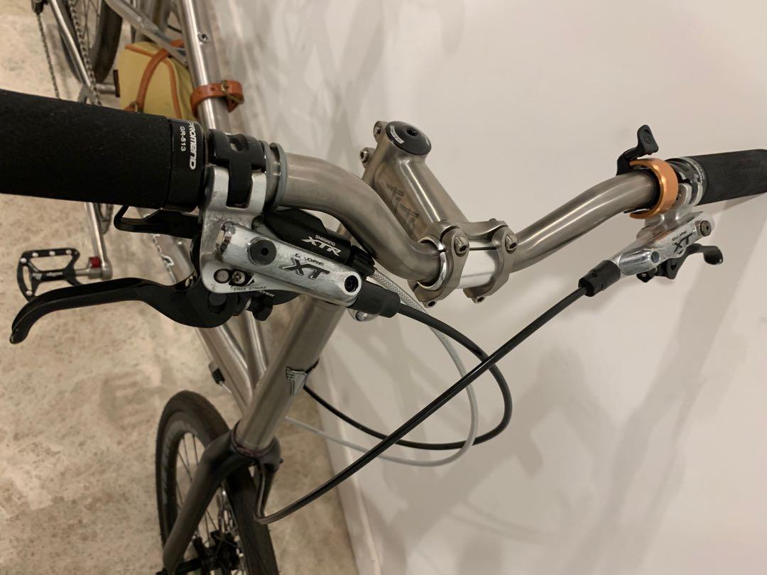 Tyrell PKZ Titanium 406 20” Minivelo - Shimano XTR XT 11-speed disc ...