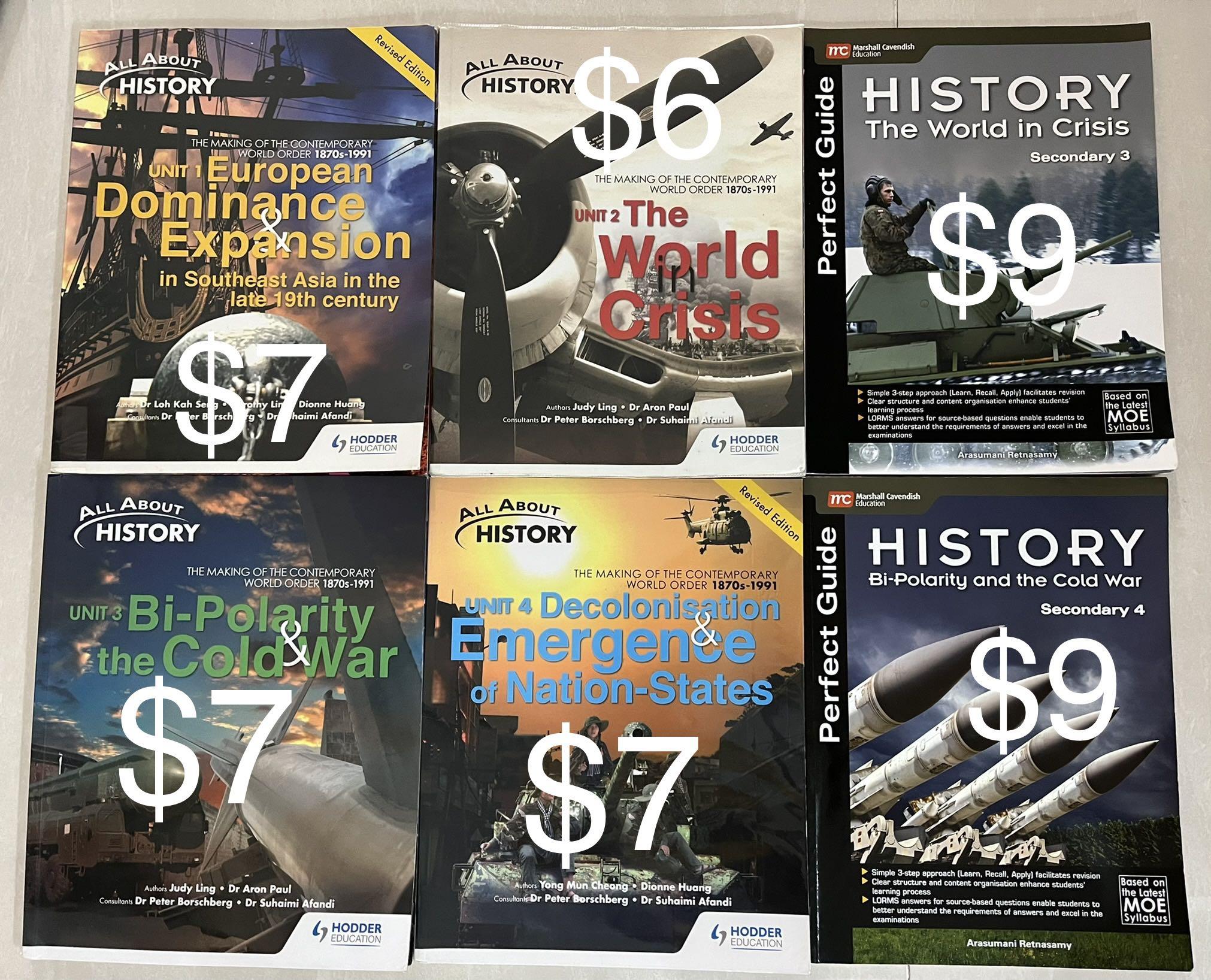 Upper Secondary History Textbooks, Hobbies & Toys, Books & Magazines ...