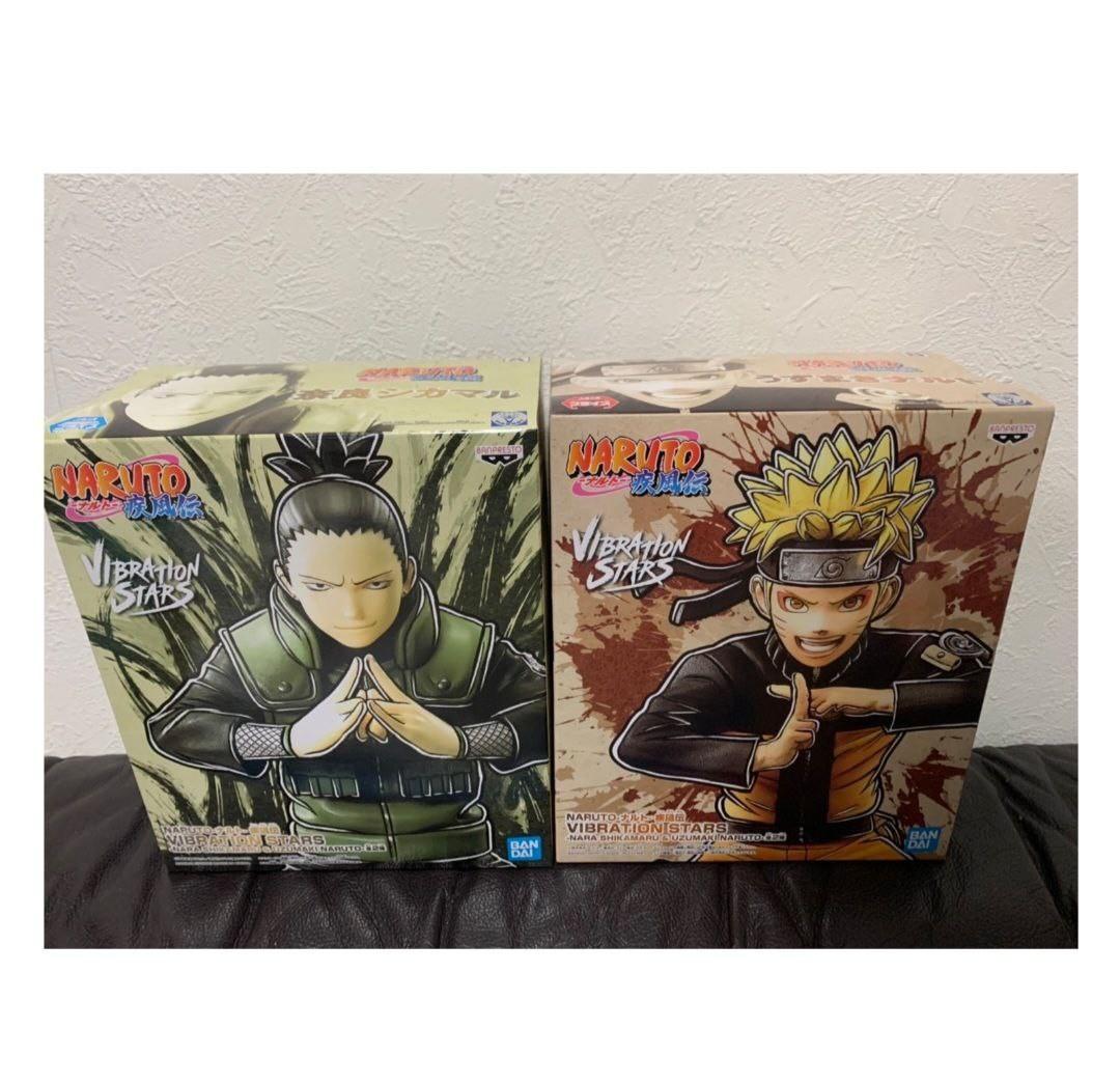 Uzumaki Naruto Nara Shikamaru Figure Figurine Vibration Stars BANDAI ...