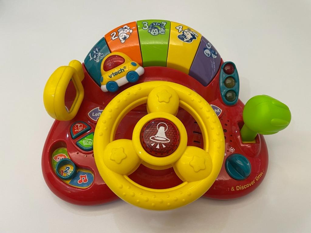 Vtech Turn and Learn Driver, Babies & Kids, Infant Playtime on Carousell
